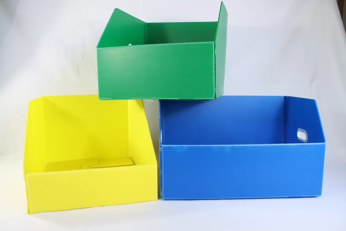 Folding Polypropylene Material Plastic Corrugated File Box - Buy ...