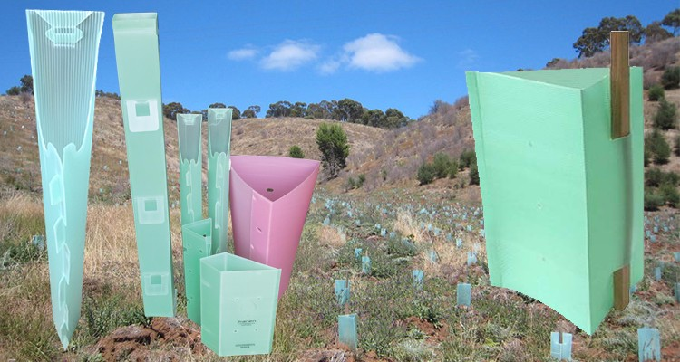 Polypropylene Material Corrugated Plastic Tree Guards - Buy Tree Guards ...