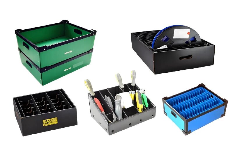 Foldable Corflute Boxes - Buy Corflute Box, Corflute Plastic Box ...